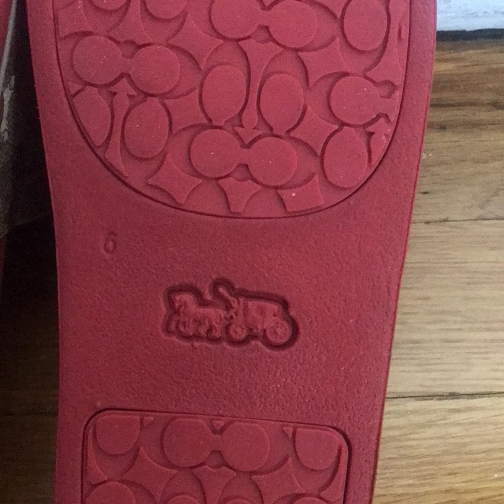 Coach Udele Printed Signature Slide - Gem